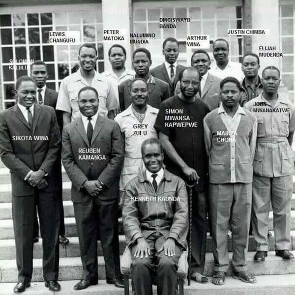 First Cabinet of Zambia - Chalo Chatu, Zambia online encyclopedia