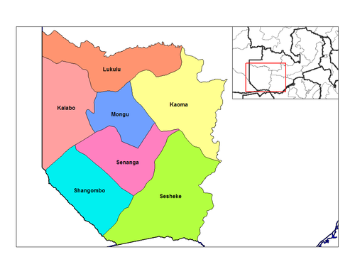 Districts of Zambia - Chalo Chatu, Zambia online encyclopedia